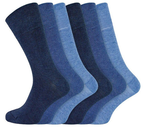 Men's Bamboo Socks - Plain or Colourful, Multipacks