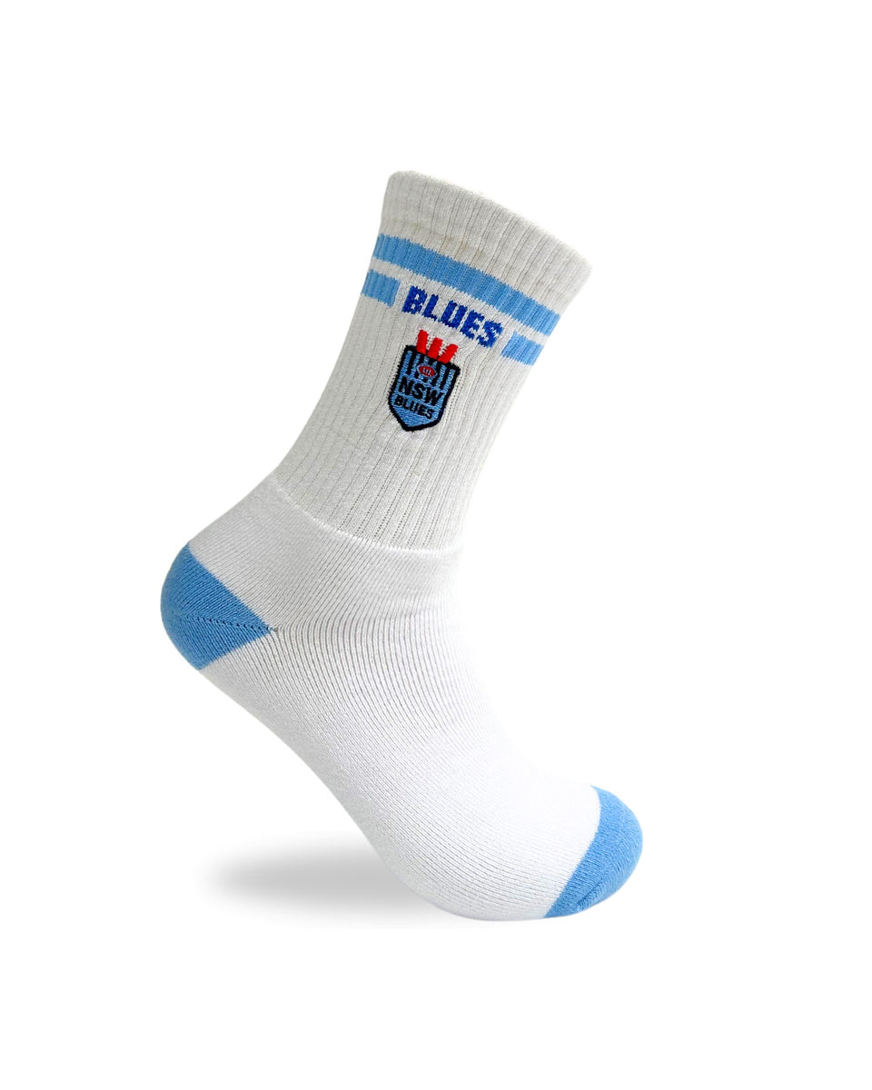 NRL Limited Edition State of Origin NSW Blues 1Pk Sport Crew Socks