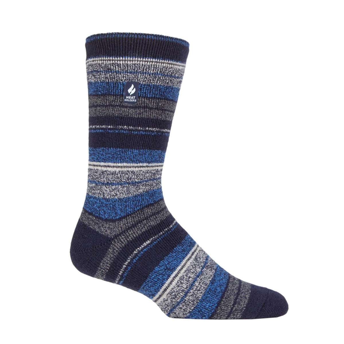 HEAT HOLDERS Lite Twist Striped Thermal Sock - Men's
